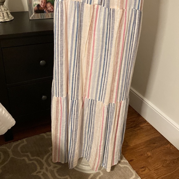 Splendid | Dresses | Splendid Linen Maxi Dress | Poshmark